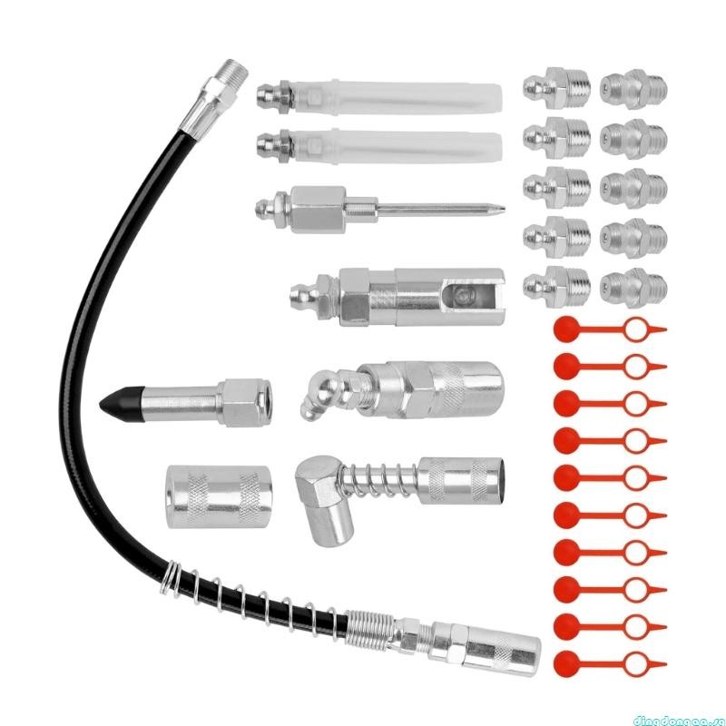 dingdongaa Lubrication Adapter Nozzle Dispenser Kit 90 Degree Angle ...