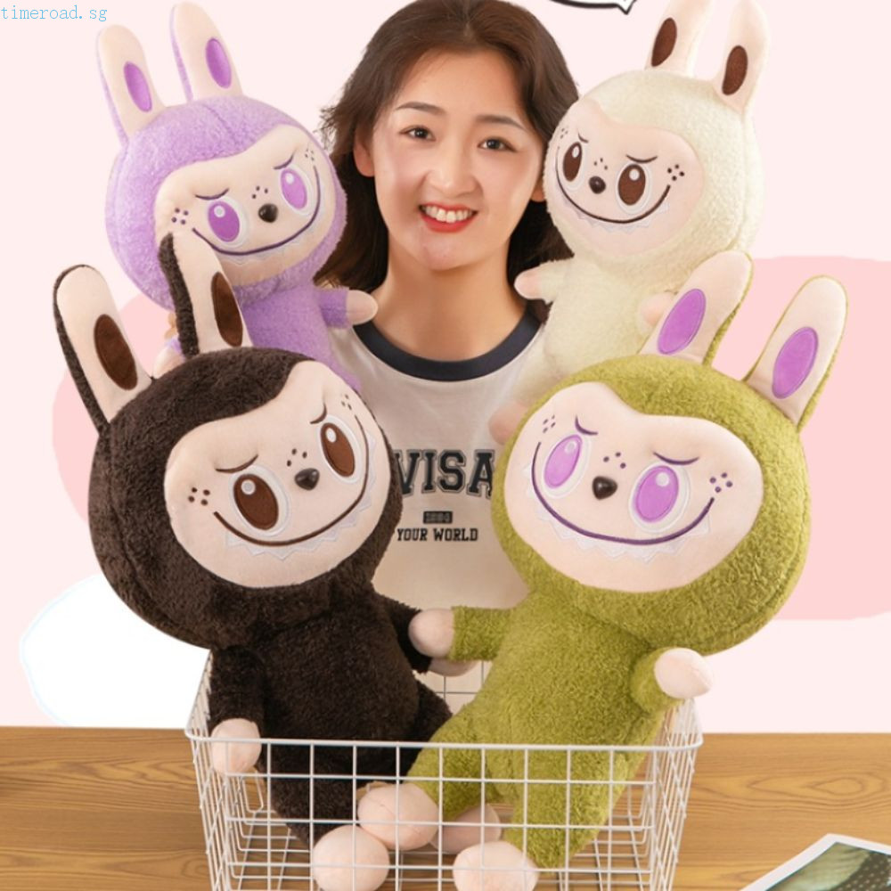 TIMEROAD Labubu Plush Stuffed Doll, Big Eye Stuffed Labubu Time Plush ...