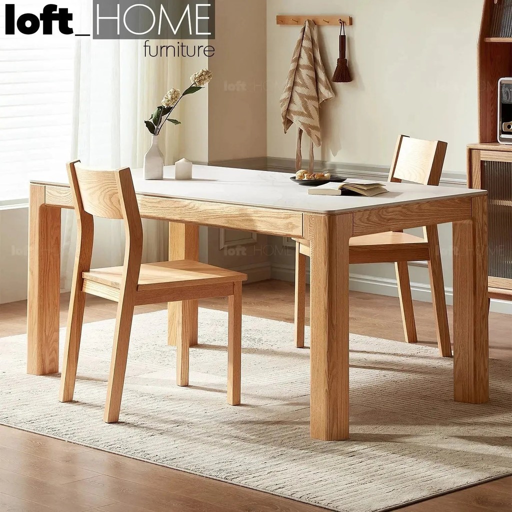Loft Home Scandinavian Sintered Stone Dining Table HULK | Shopee Singapore