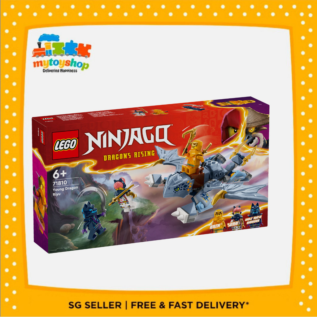 LEGO 71810 Ninjago Young Dragon Riyu | Shopee Singapore