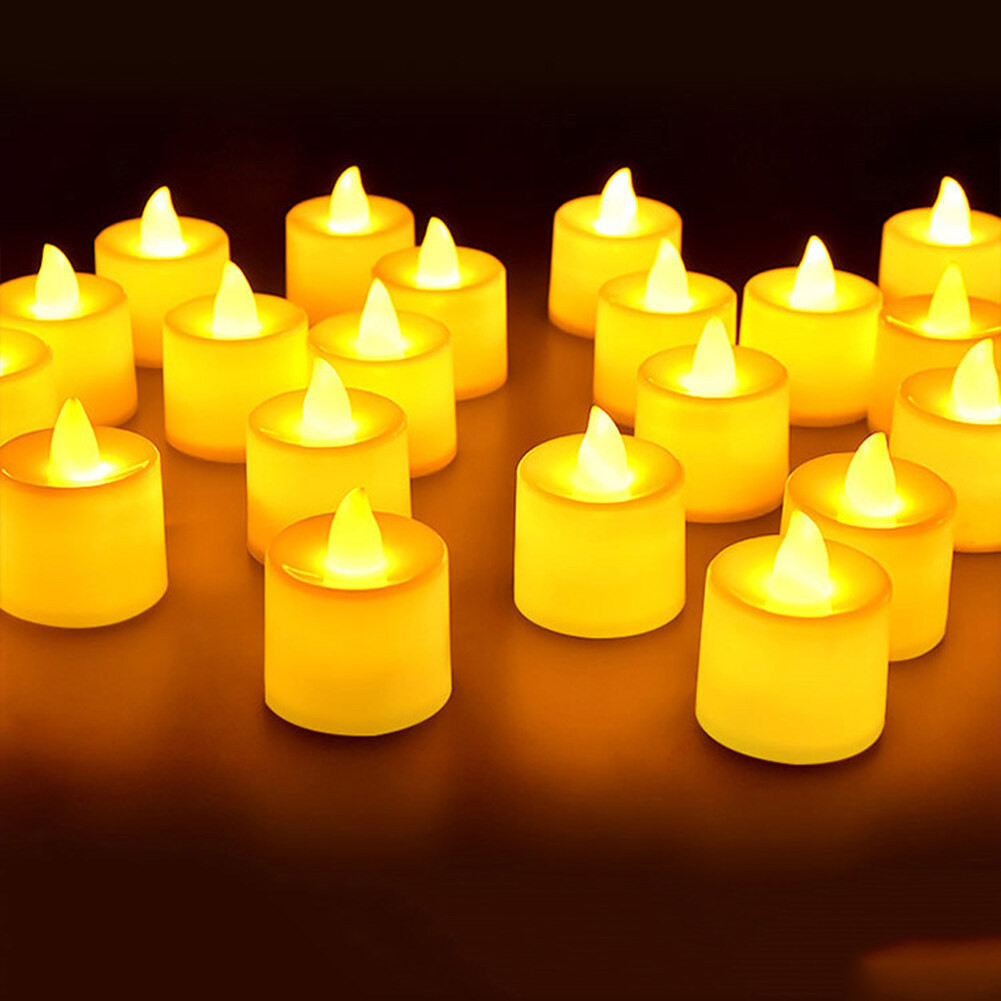 [SG SELLER] Creative LED Candle / Flameless Flickering smokeless Candle ...