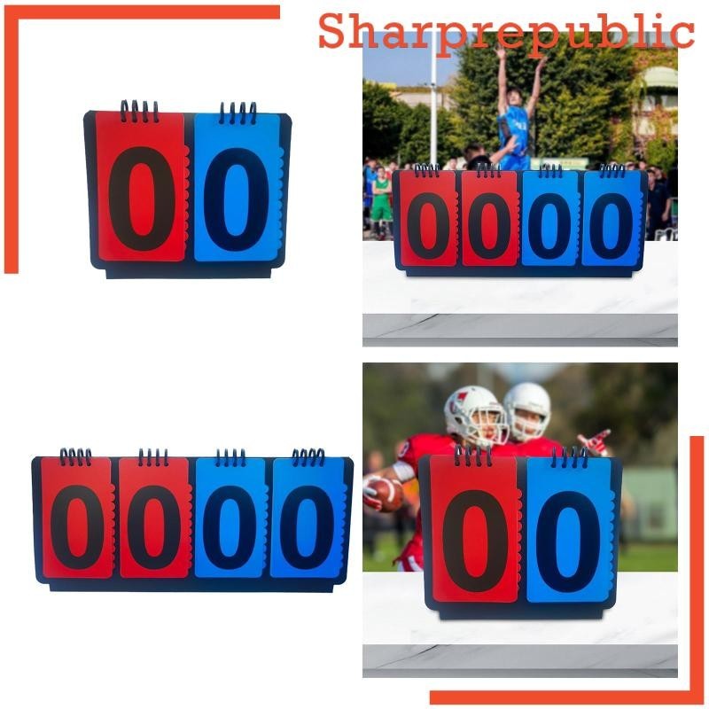 [Sharprepublic] Table Score Flippers Portable Scoring Board Flip Number ...