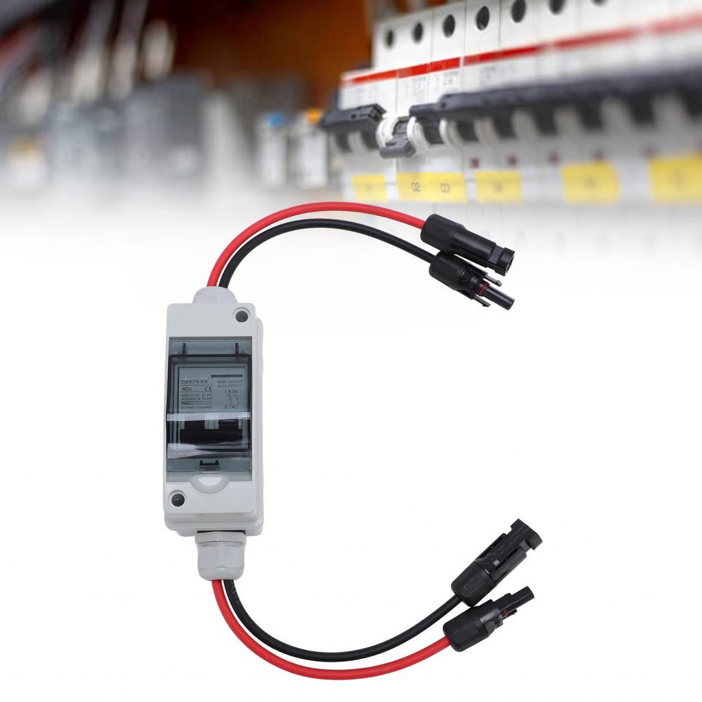 Supergoodsales 40A Solar Panel Disconnect Switch IP65 Water Proof 2P ...
