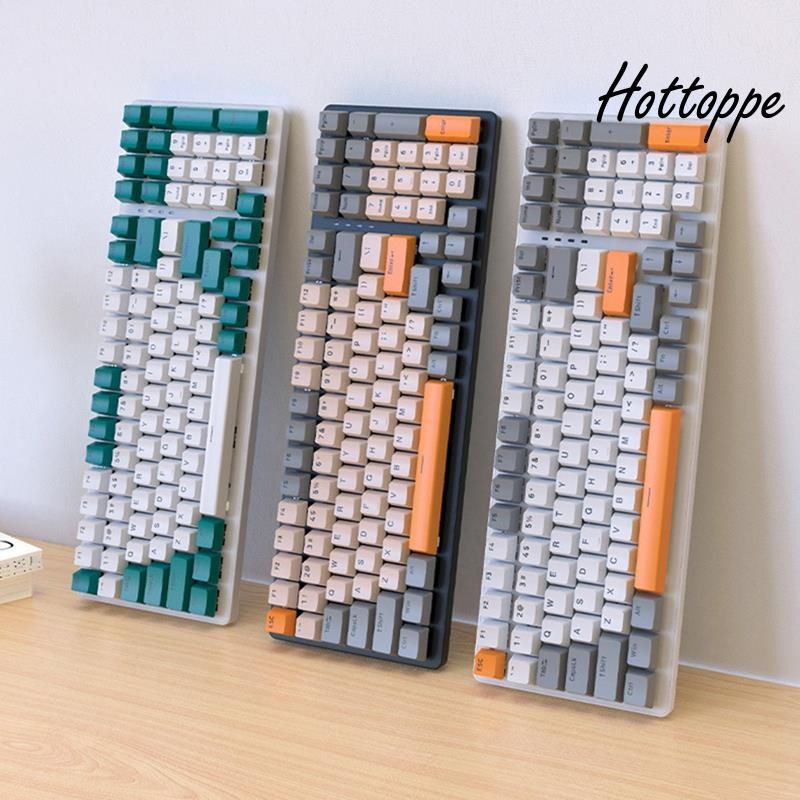 ZIYOULANG Mechanical Keyboard 100 Keys 98% Layout Mechanical Keyboard ...