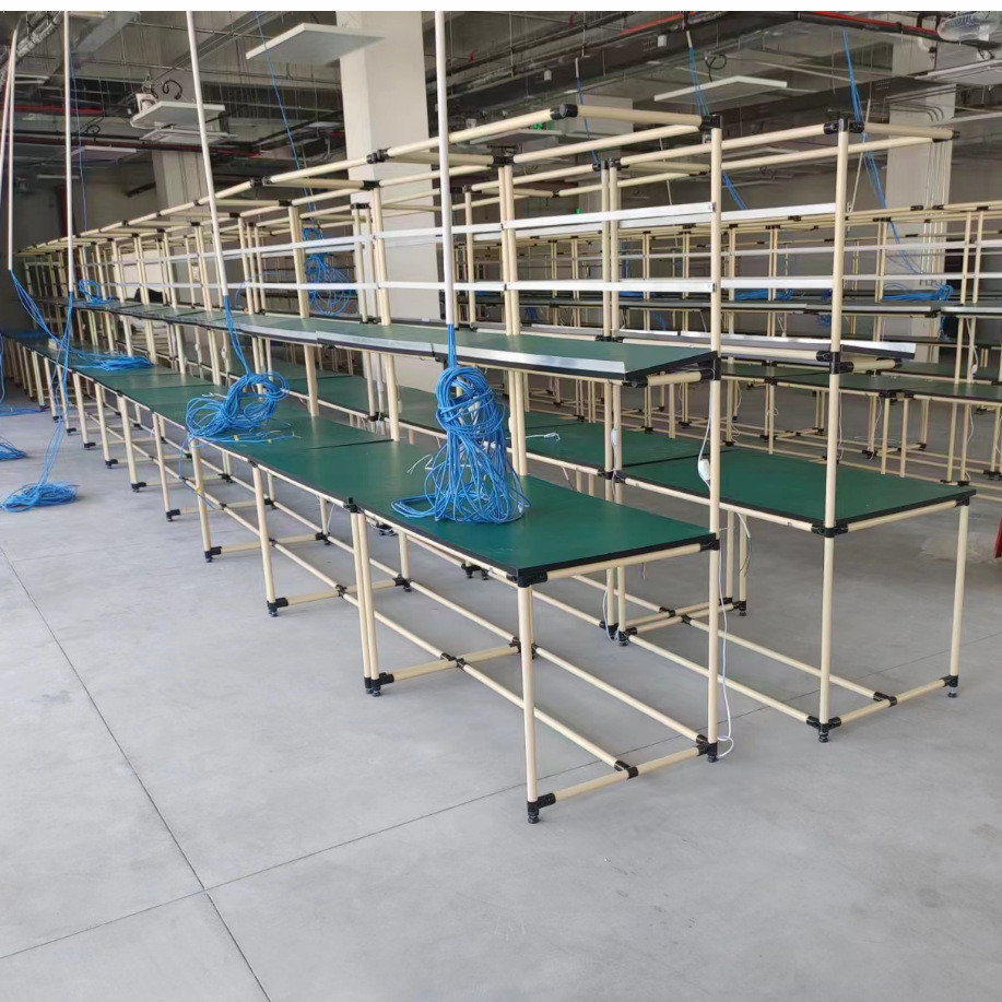 Anti-Static Wire Rod Workbench Warehouse Express Lean Tube Operation ...