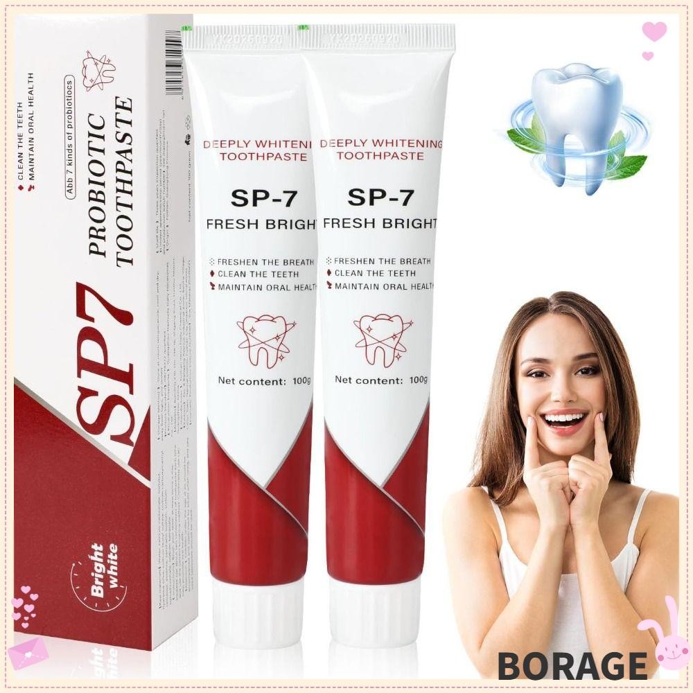BORAG Sp-7 Probiotic Toothpaste, SP 7 Ultra Probiotic Fresh Probiotic ...
