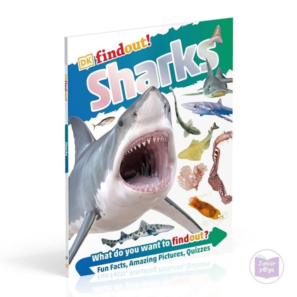 DK Findout! Sharks (with a poster) | Shopee Singapore
