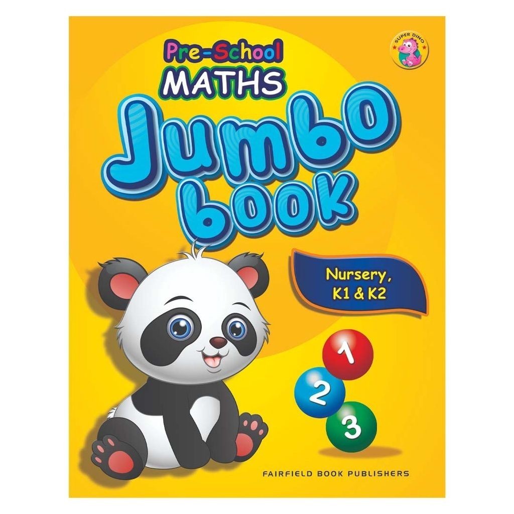 Jumbo Books Series Pre-School Maths ( Nursery, K1,K2 ) | Shopee Singapore