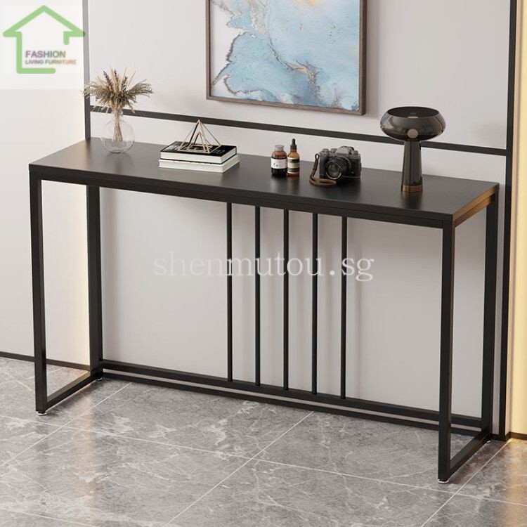Console Tables Entrance Wall Strip Table Corridor Side View Living Room ...
