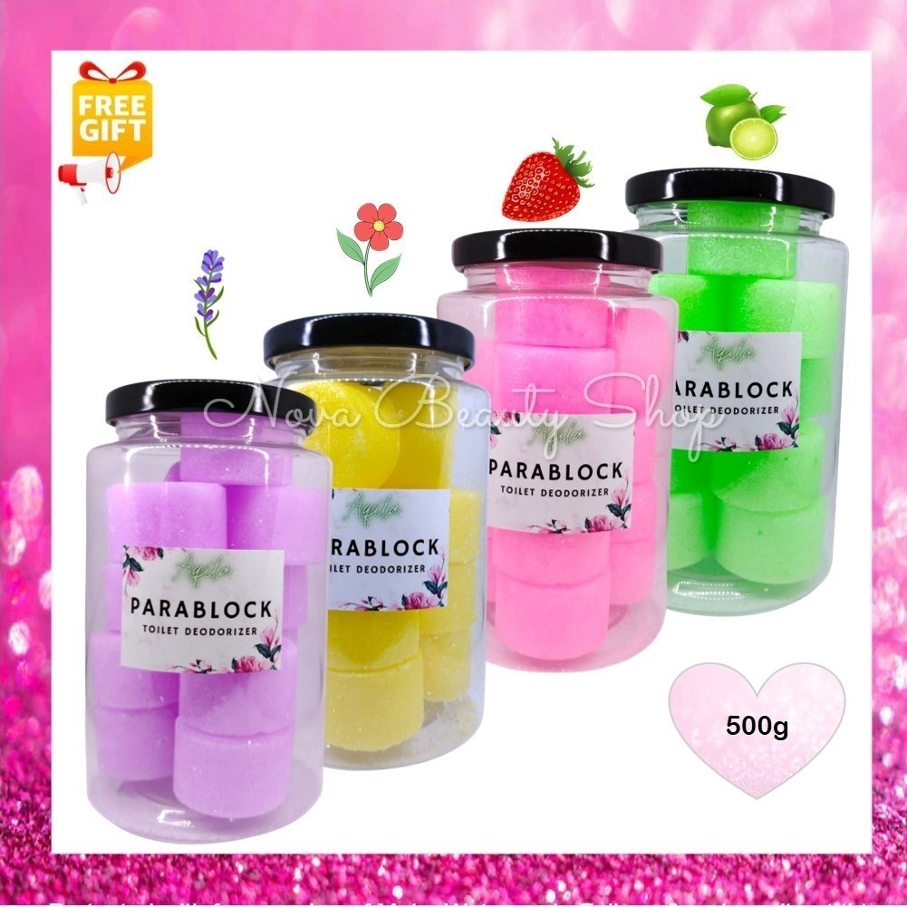 500g multi-colored parablock, para block, moth medicine, cat odour, cat ...