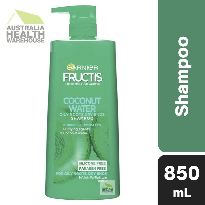 Garnier Fructis Coconut Water Shampoo 850mL | Shopee Singapore