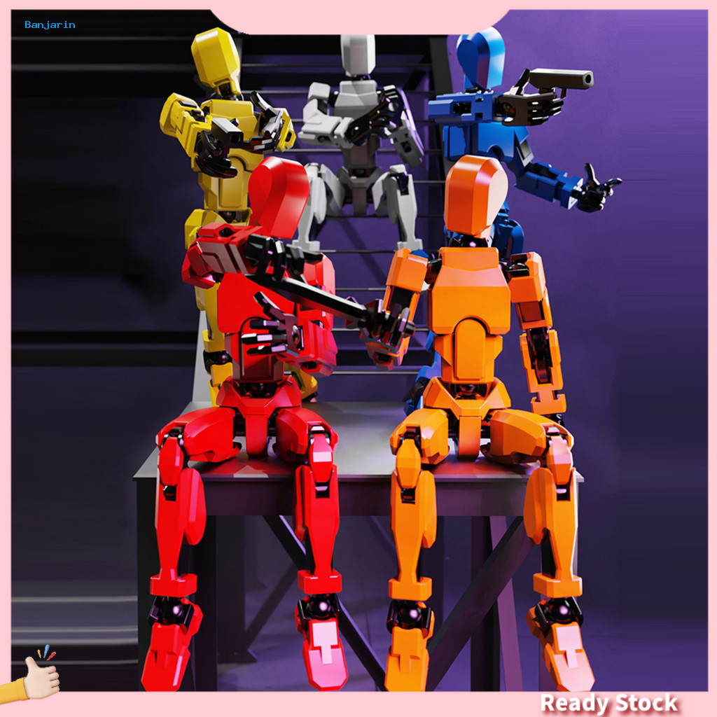 HOT Miniature Figurine Diy Magnetic Robot Action Figure Set with ...