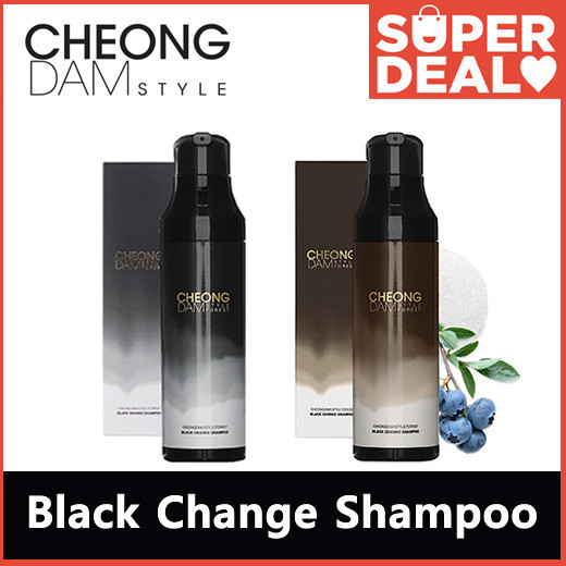 [Ready Stock] CHEONGDAM Black Change Shampoo Dark Brown / Natural Brown ...