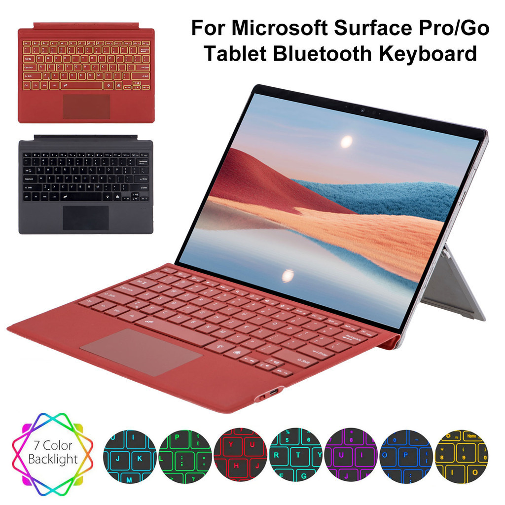 Wireless Bluetooth Keyboard For Microsoft Surface Pro Generation 3 4 5 ...
