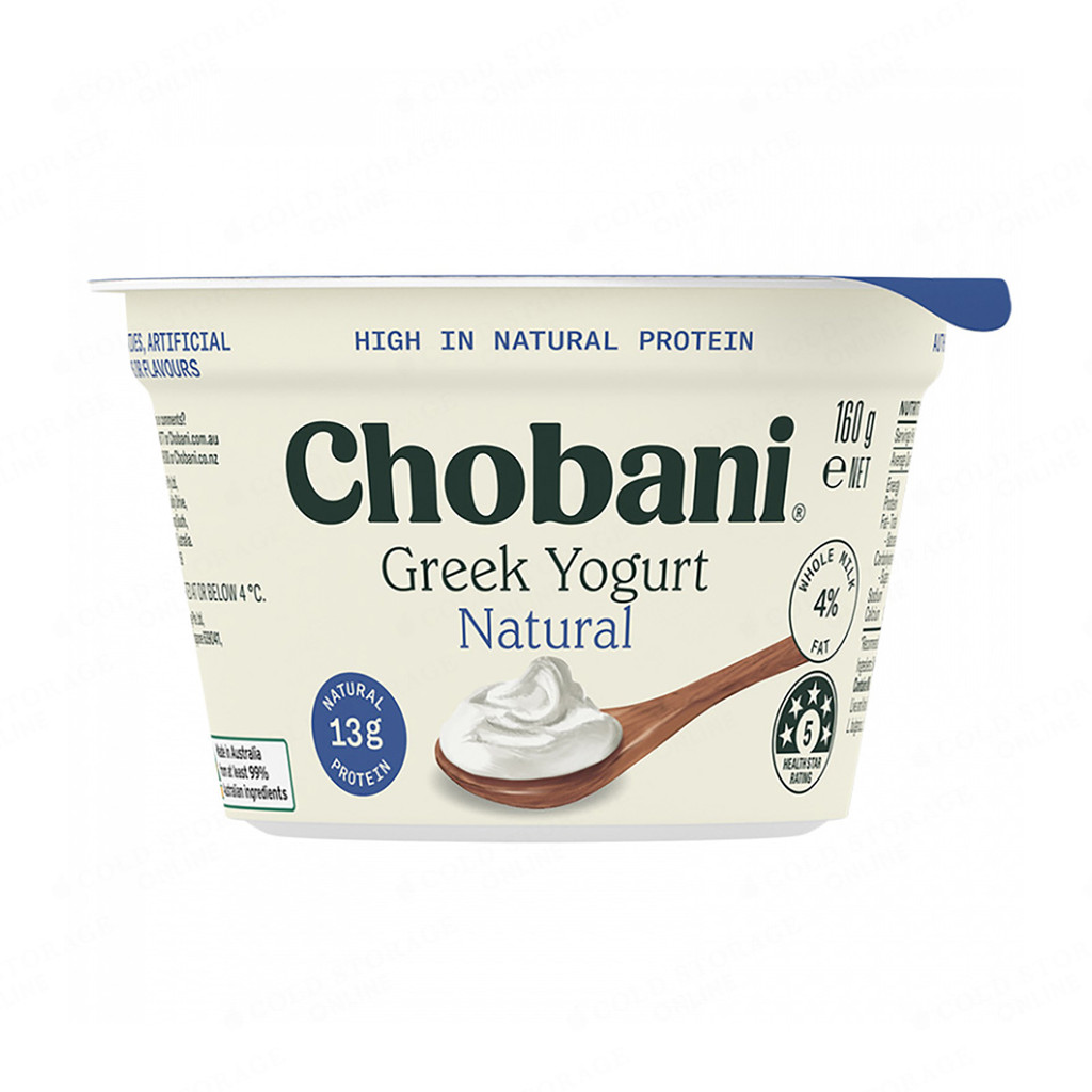 Chobani 4% Fat Free Greek Yoghurt Natural 160g | Shopee Singapore