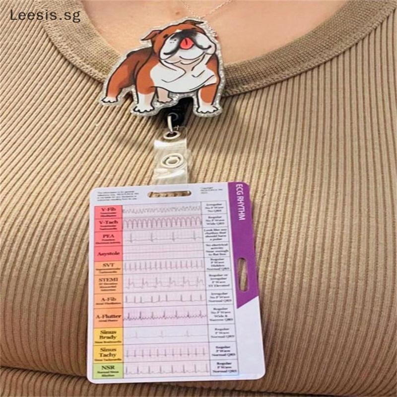Readystock ECG/EKG Rhythm Pocket Card Double Sided Design EKG Rhythm ...