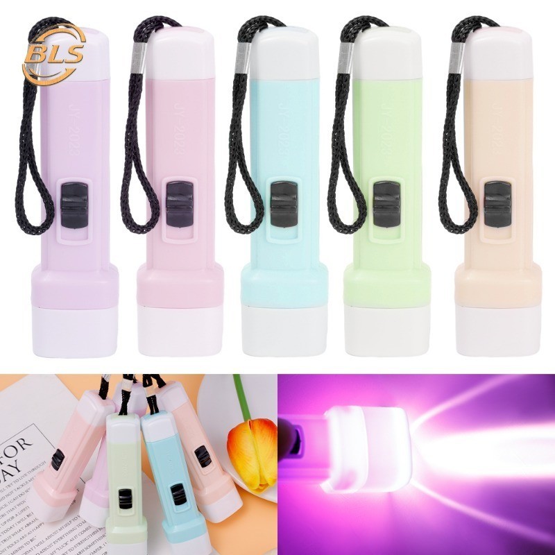 Mini LED Torch Light Portable Battery Powered Pocket Flashlights Lamp ...