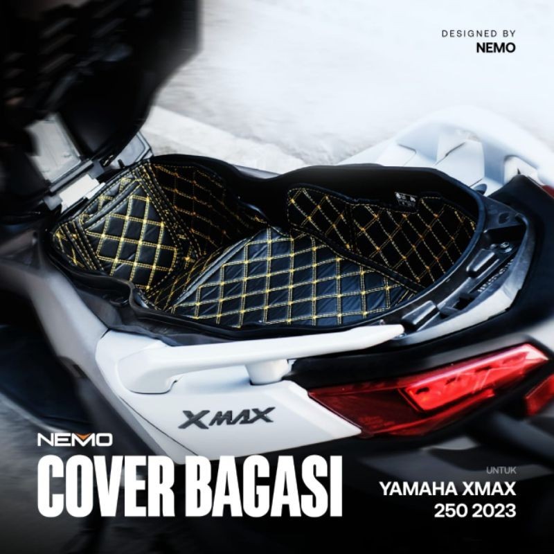 Nemo Luggage cover Under Seat Yamaha XMAX new 2023 conected nemo Brand ...
