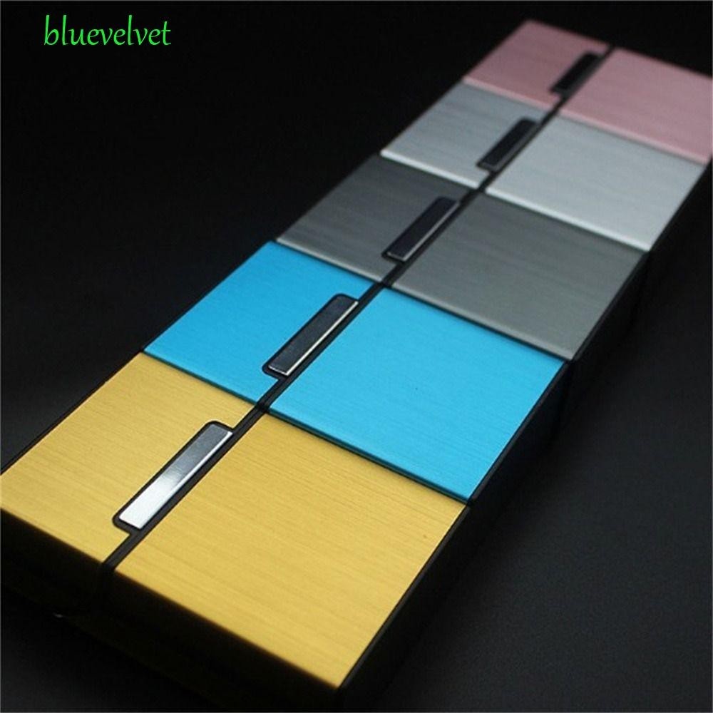BLUEVELVET Business Card Box, Elegant Design Lightweight Name Card ...