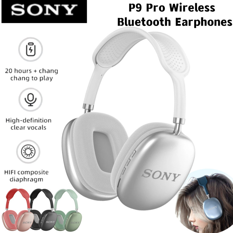 SONY P9 Pro Wireless Bluetooth 5.3 Headphones 360 surround sound Noise ...