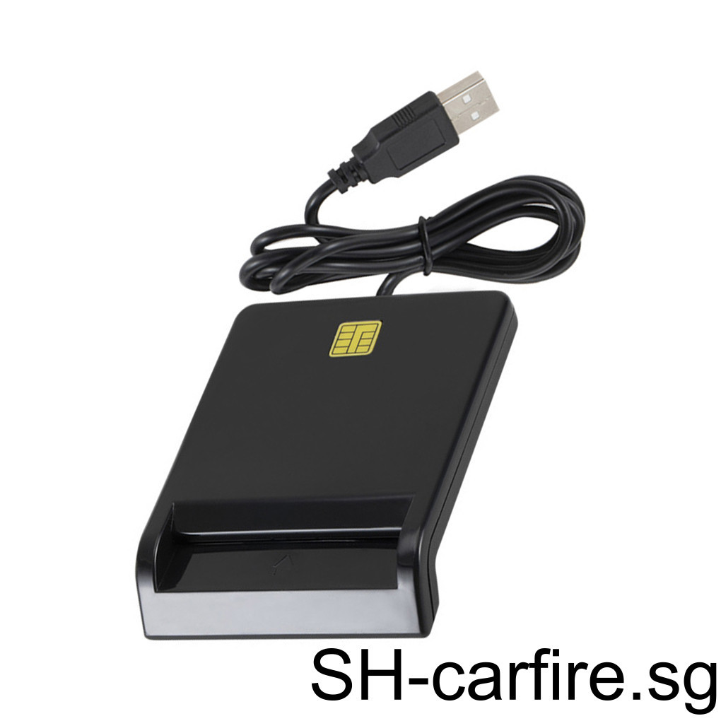 USB 2.0 Smart Intelligent Card Reader ID/CAC/Tax/Bank ATM/IC/Electronic ...