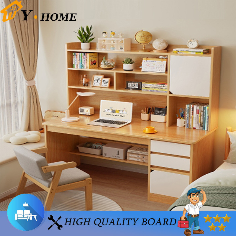 WH Desk [desktop Writing Desk] Comprehensive Office Desk Bedroom Office ...