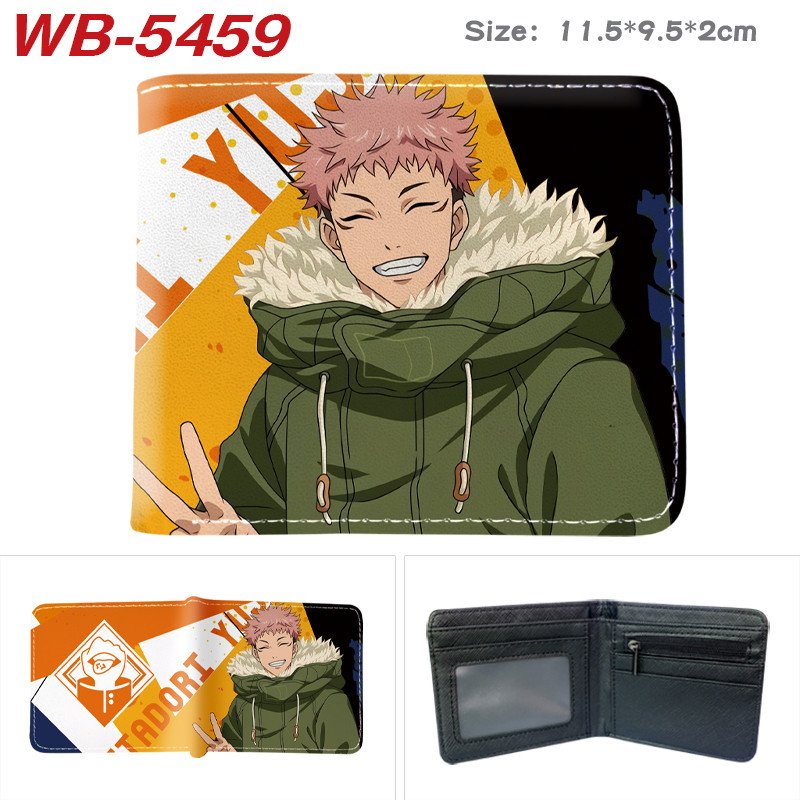 Jujutsu Kaisen Satoru Gojo Cartoon Pu Leather Casual Student Card ...