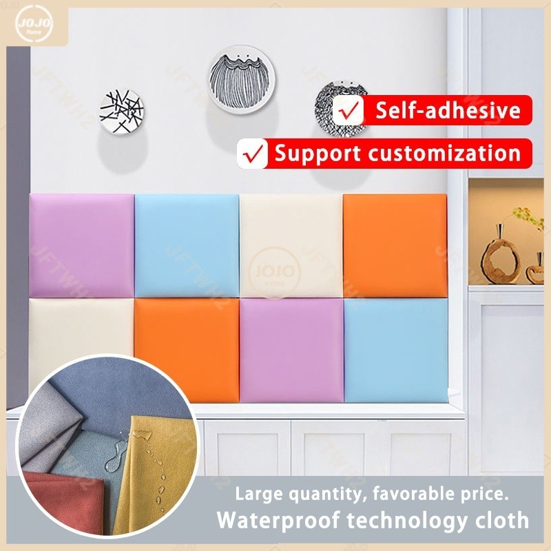 Headboard cushion soft package tatami self-adhesive three-dimensional ...