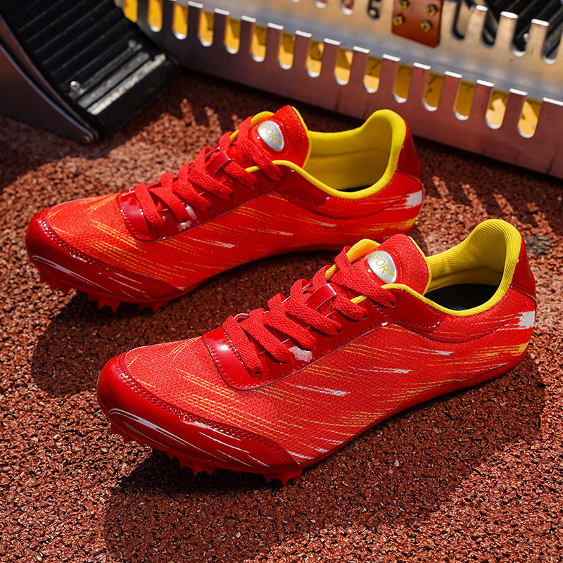 Spot Goods Unisex Track and Field Shoes Youth Physical Fitness Shoes ...