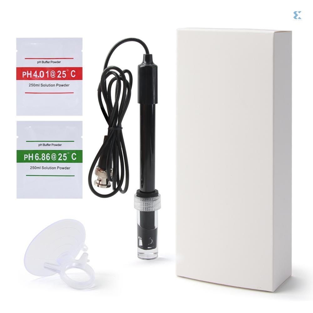 PH Replacement Probe Aquarium Hydroponic Laboratory Electrode PH Meter ...