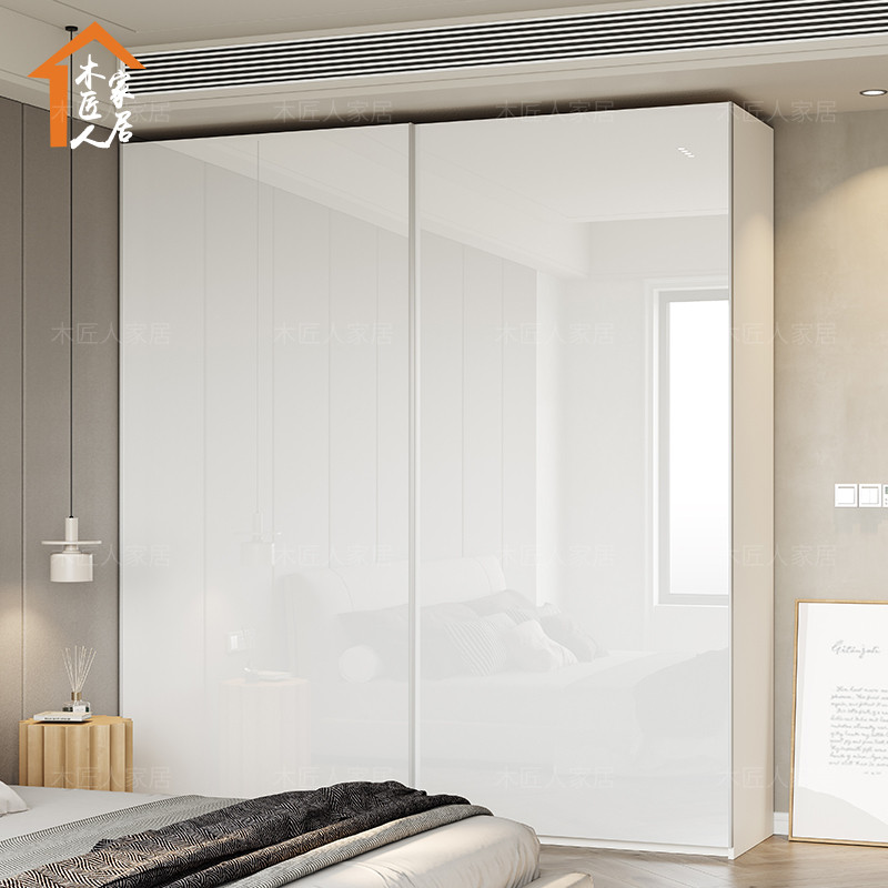Sliding door wardrobe, home sliding door, bedroom wardrobe, high gloss ...