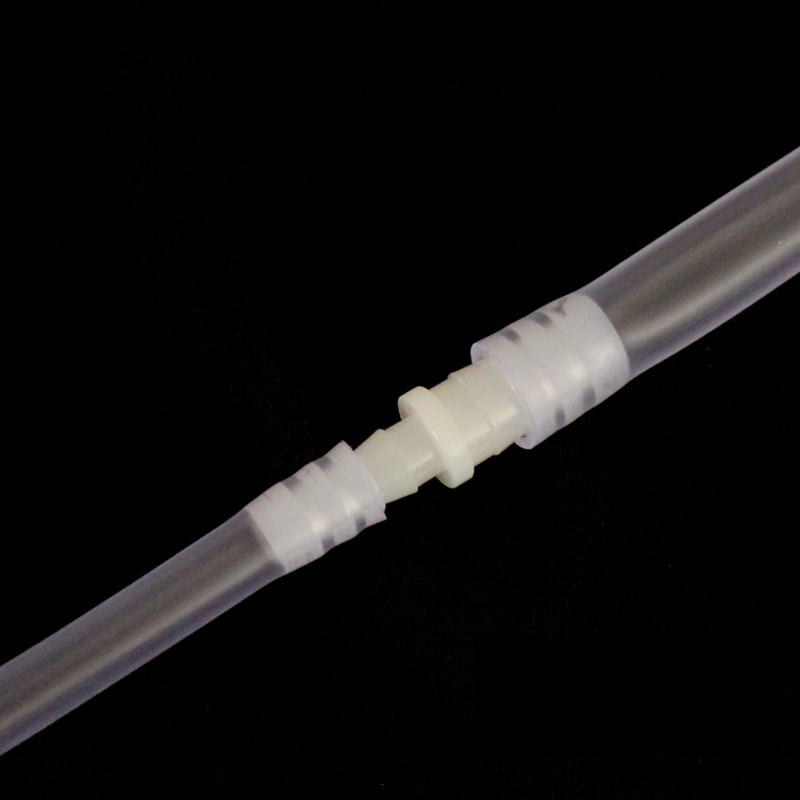 5pcs Plastic Flexible Hose Connector Barb Reducer Fitting Adapter Splicer Joint Water Pipe ...