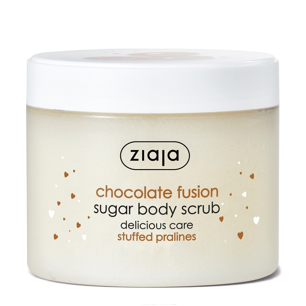 Ziaja Chocolate Fusion Sugar Body Scrub 300ml | Shopee Singapore