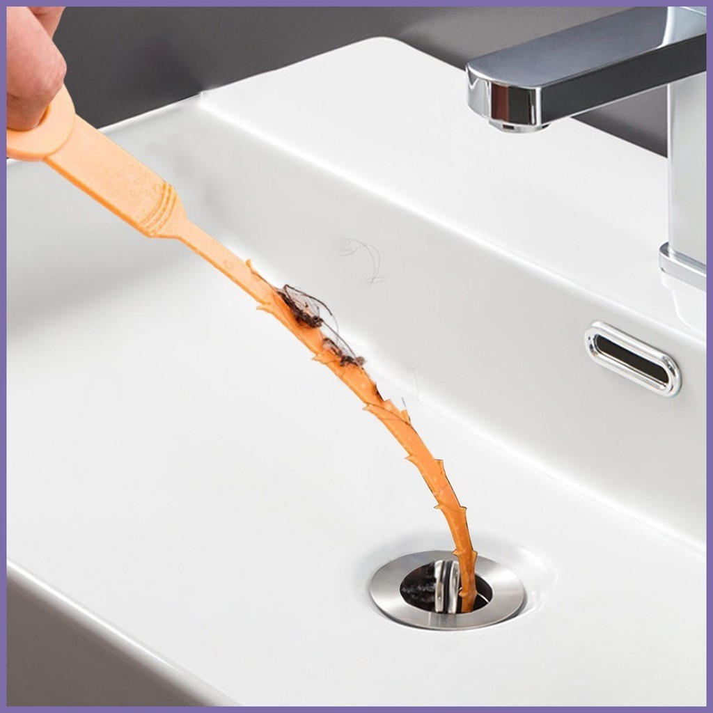 Drain Hair Remover Drain Snake Hair Drain Clog Remover Cleaning Tool 21 ...