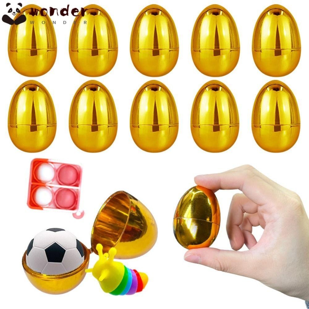 WONDER Fillable Egg Shell, Party Decompression Toy Empty Shell Easter ...
