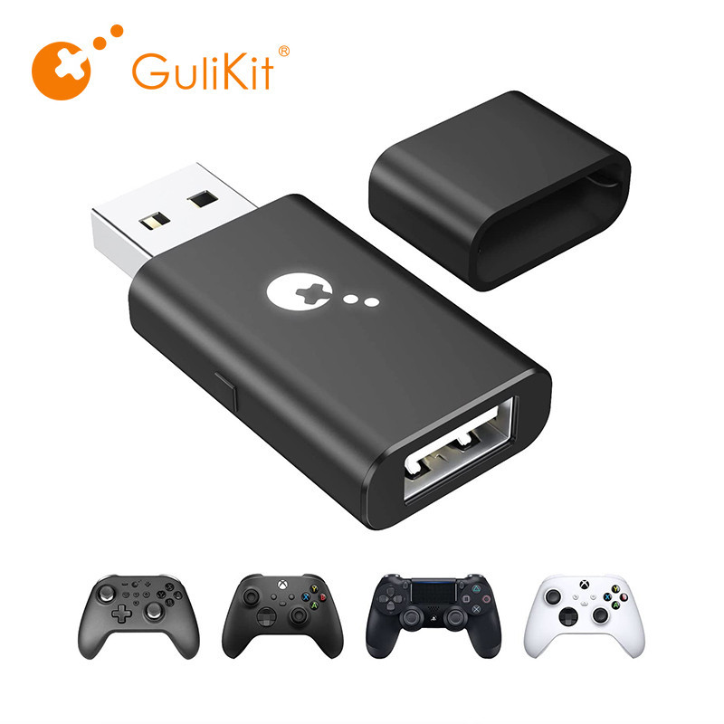 Gulikit NS26 Goku Wireless Controller Adapter USB Receiver Dongle for ...