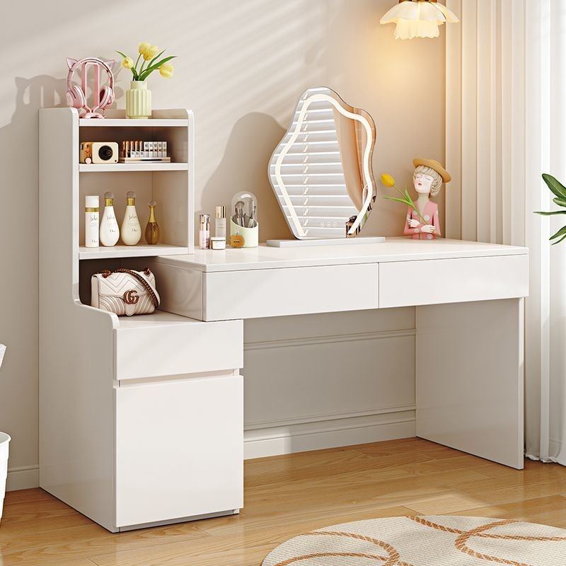【SG Sellers】Vanity Table Dressing Table with Vanity Mirror Solid Wood ...