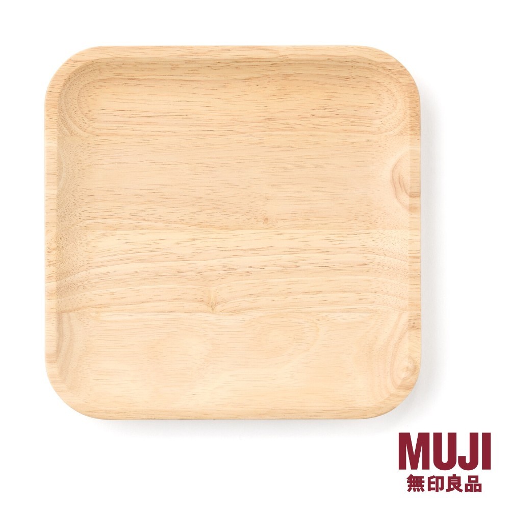 MUJI Rubber Wood Plate | Shopee Singapore