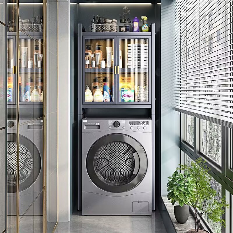 Washing Machine Storage Rack Bathroom Toilet Rack Above Toilet ...
