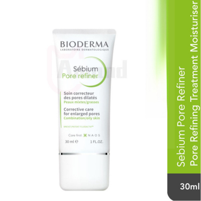 Bioderma Sebium Pore Refiner Pore Treatment Moisturiser (Oily to Acne ...