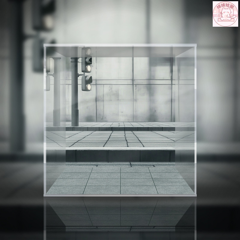 【Popmart House】Acrylic Display Box/Case Dustproof Protection Box ...