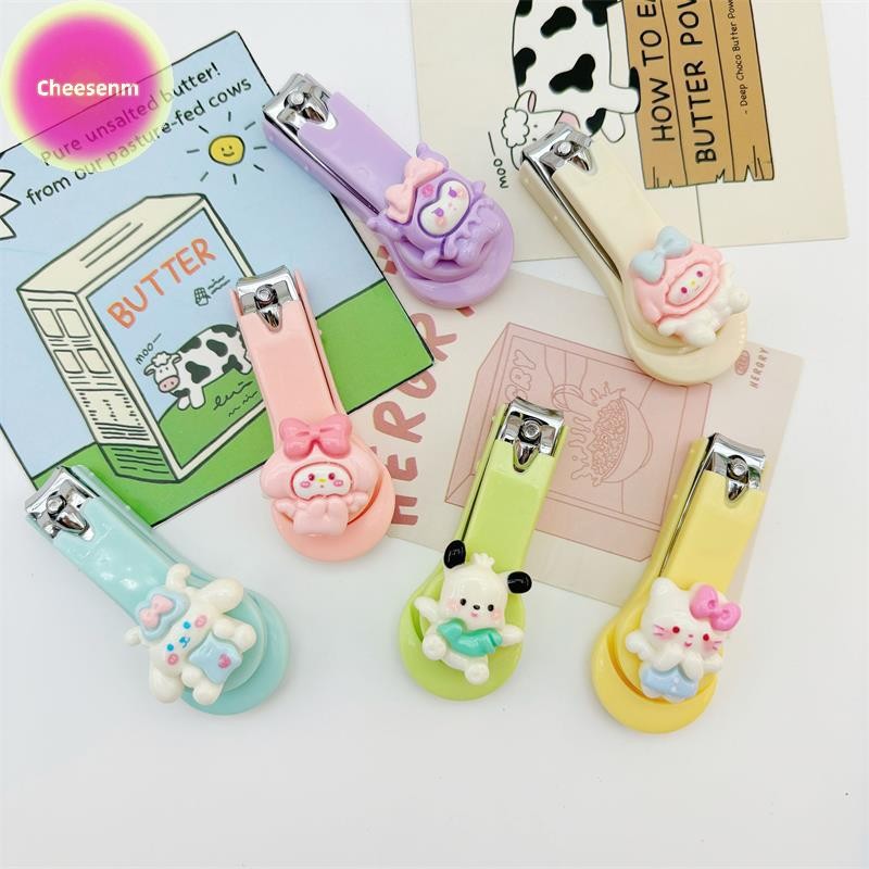 Cheesenm Cartoon Sanrio Nail Scissor Cute Hello Kitty Kuromi Melody ...
