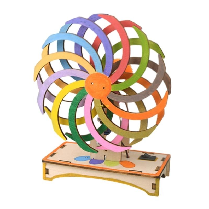 youn DIY Rotating Gears Making Kits Science Gadgets for Students ...