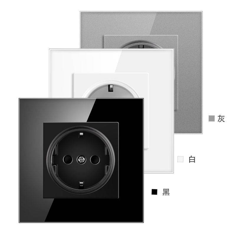 German Standard European Wall Power Socket 86 Type 16A Home Office ...