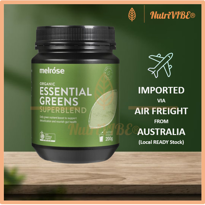 [Ready SG Stock] Melrose Essential Greens 200g | Shopee Singapore