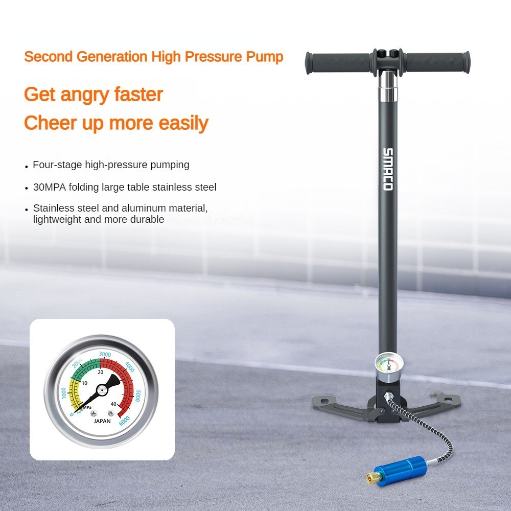 Second Generation 3000psi Oxygen Cylinder Inflation Pump Activated ...