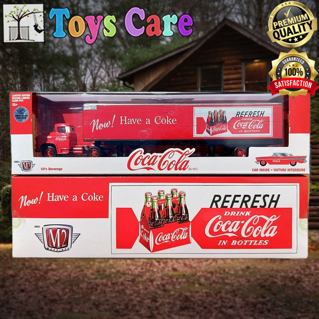 M2 COCA COLA CHASE CAR 1958 CHEVROLET SPARTAN LCF & 1957 CHEVROLET ...