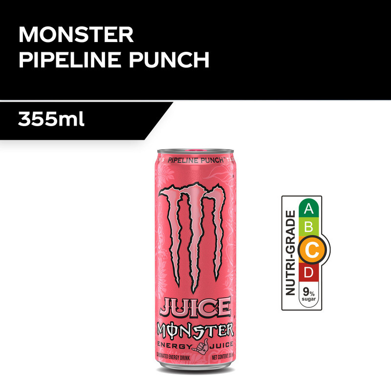 Monster Energy Pipeline Punch Can 355Ml | Shopee Singapore