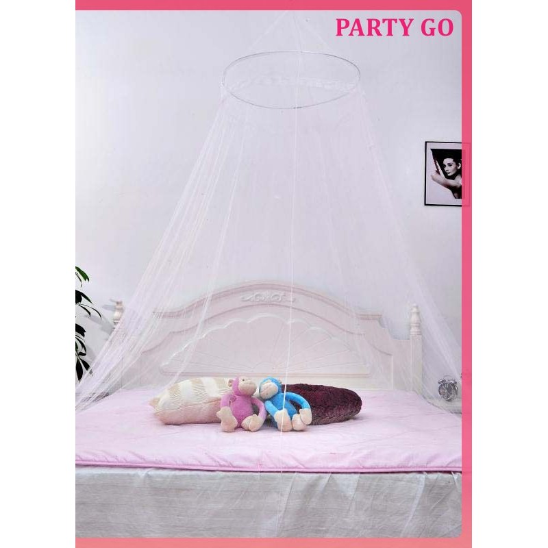 Mosquito Net Bed Canopy Circular Hanging Bed Canopy Ceiling Mounted ...