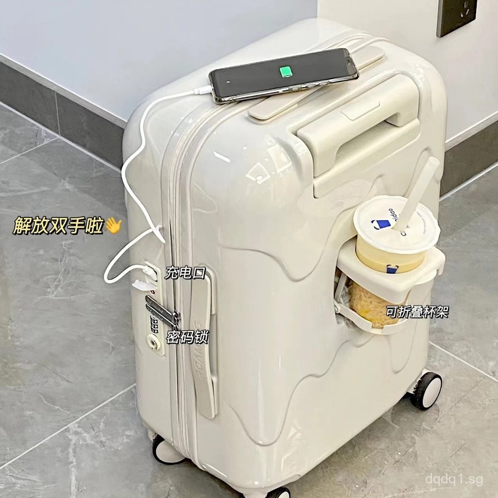 Roaming Ice Cream Student Suitcase with Universal Wheels, Lightweight ...